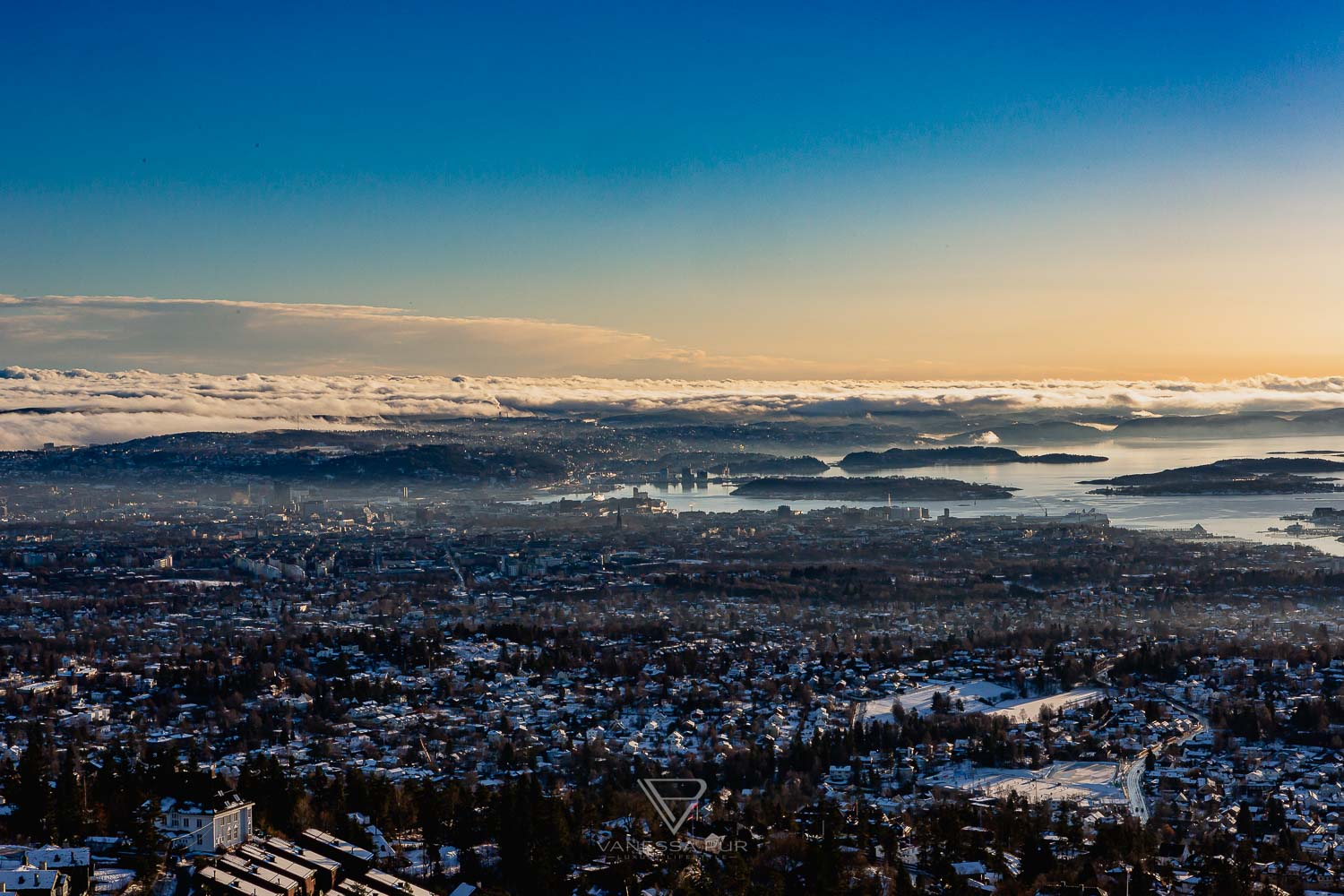 Sightseeing Oslo - Holmenkollen - view ski jump