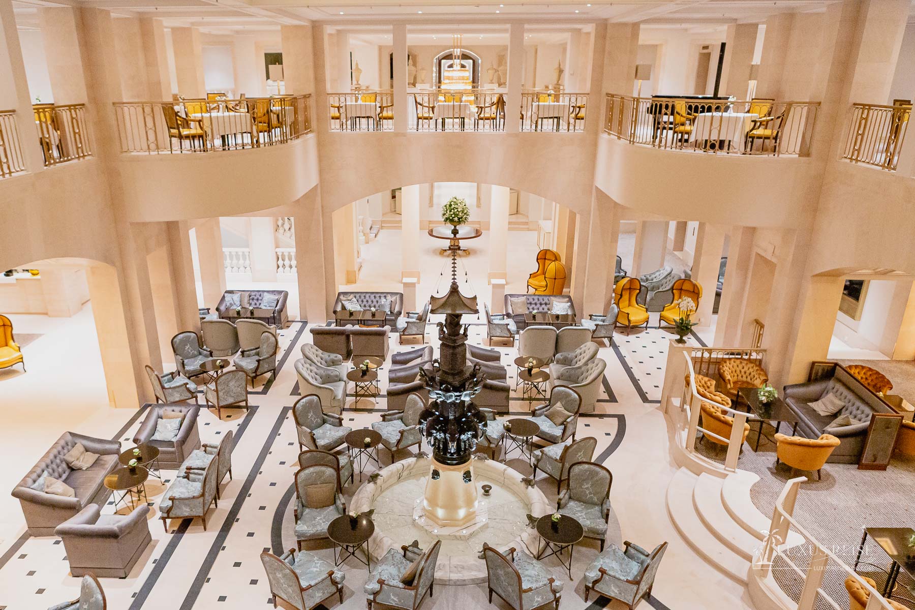 Neue Adlon Lobby - Luxushotel Berlin - 360 Grad Ansicht